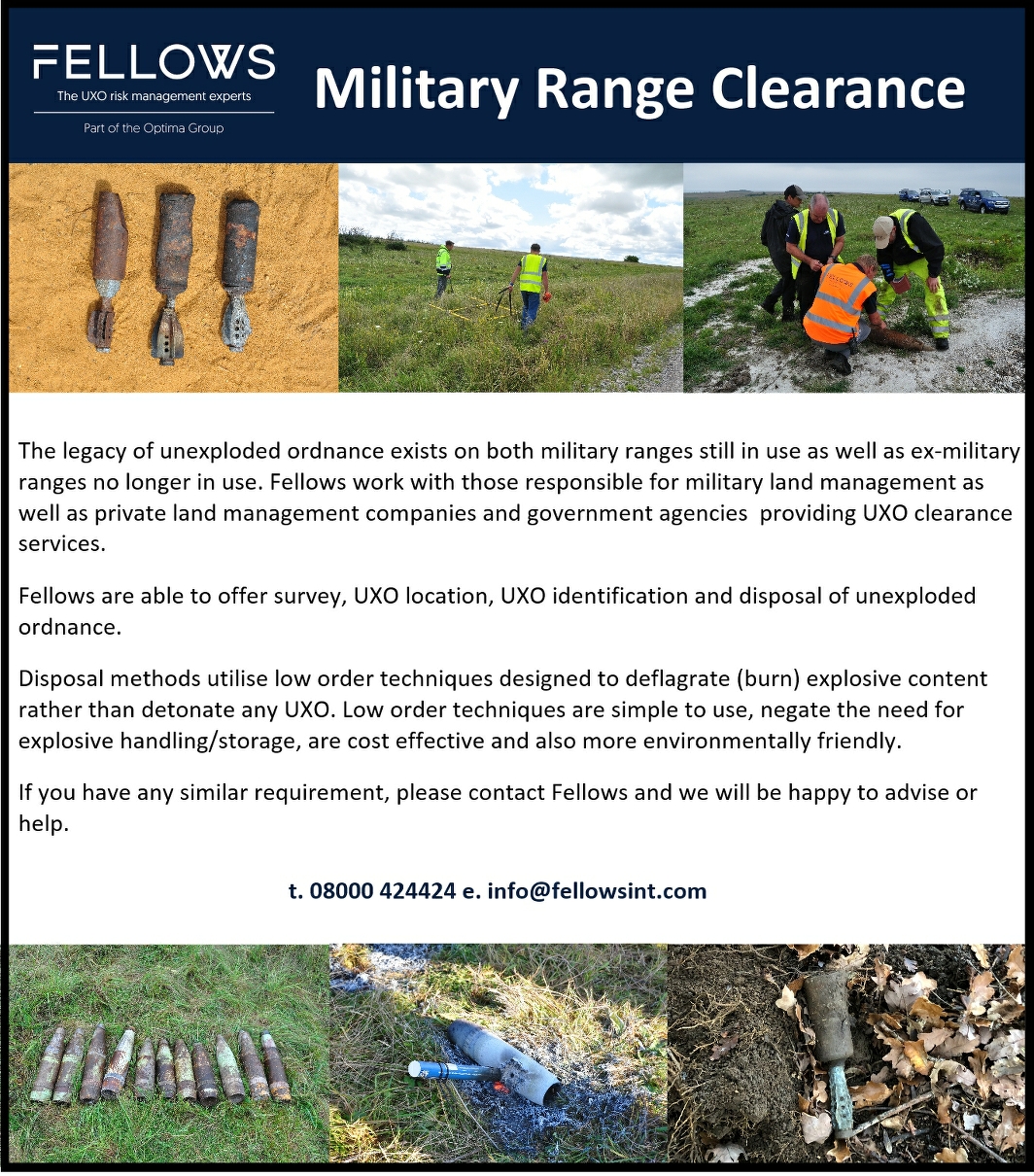 Military Range Clearance | Fellows International